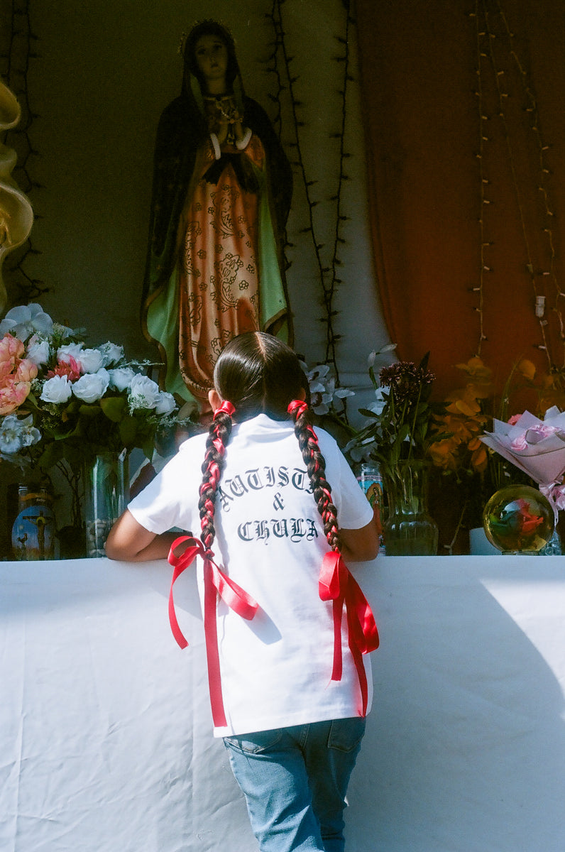 Old English Autistic & Chula/ Chulo toddler/ youth shirt – Amorcita